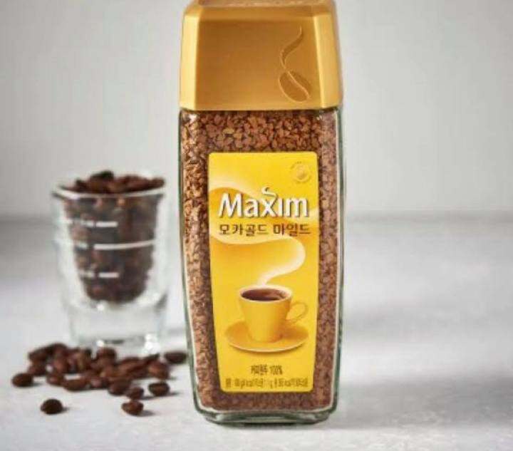 Maxim Coffee Granules bottle (Mocha Gold) 100g | Maxim Original ...