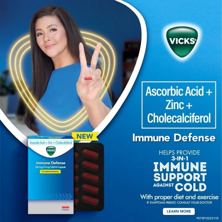 VICKS Immune Defense Capsule 1s | Lazada PH