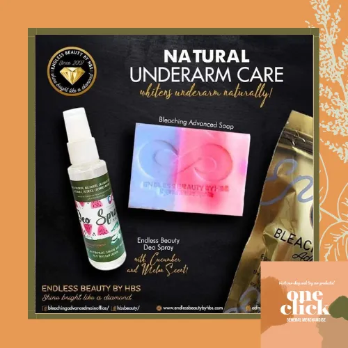 Natural Underarm Care - HBS Soap - HBS Deo Spray | Lazada PH