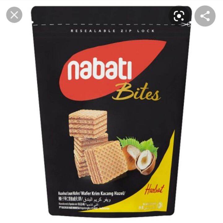 Nabati Original Wafer Cube Hazelnut 150g | Lazada