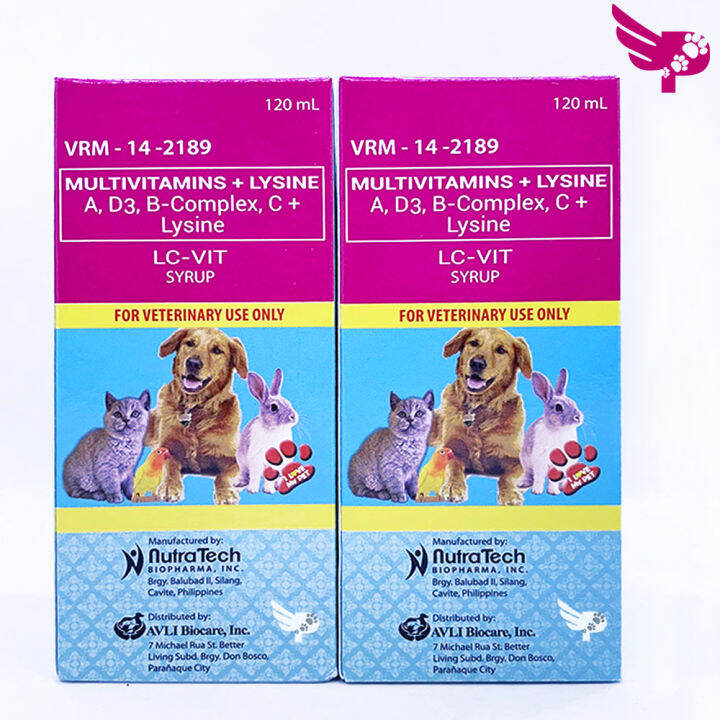 LC VIT SYRUP 120ml in Carton Packaging (safe) - 2 Bottles in Box ...