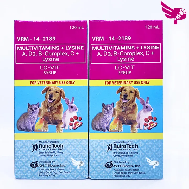 LC VIT SYRUP 120ml in Carton Packaging (safe) - 2 Bottles in Box ...