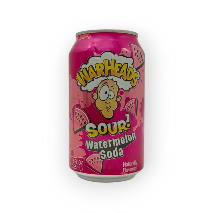 (USA) Warheads Sour Watermelon Soda. 355 ml. | Lazada PH