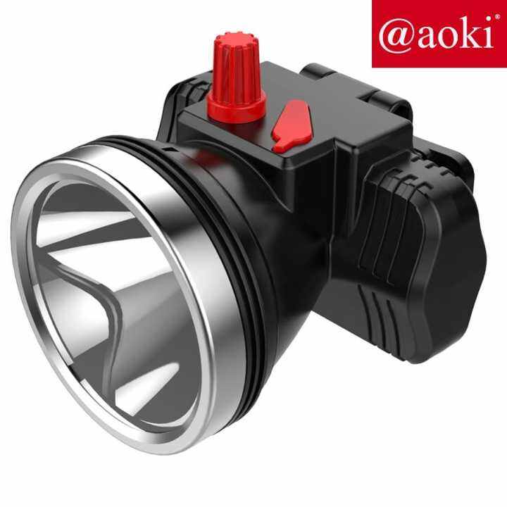 SENTER KEPALA AOKI AK-M30D 30W - CAHAYA TERANG -BISA DI CAS - TAHAN LAMA | Lazada Indonesia