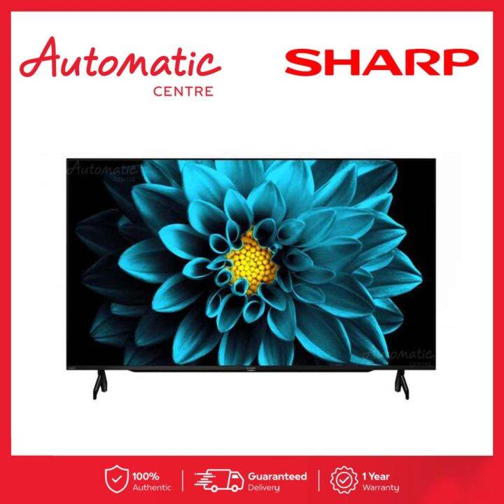 Sharp UHD 4T C50DK1X 50-inch 4K Ultra HD Android TV with HDR10 and X4 ...