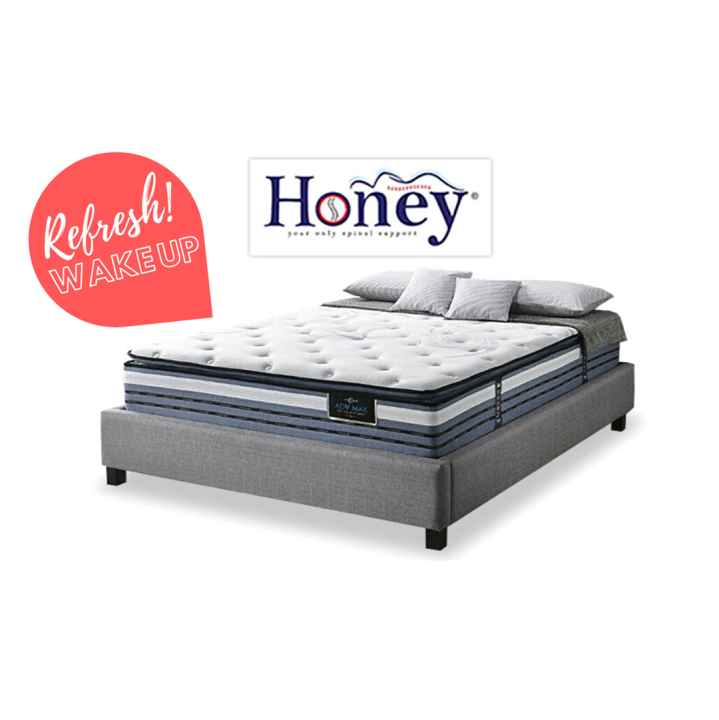 [TECK SENG] HONEY Advance Spinal Max MATTRESS / Healthy Sleep / FREE ...
