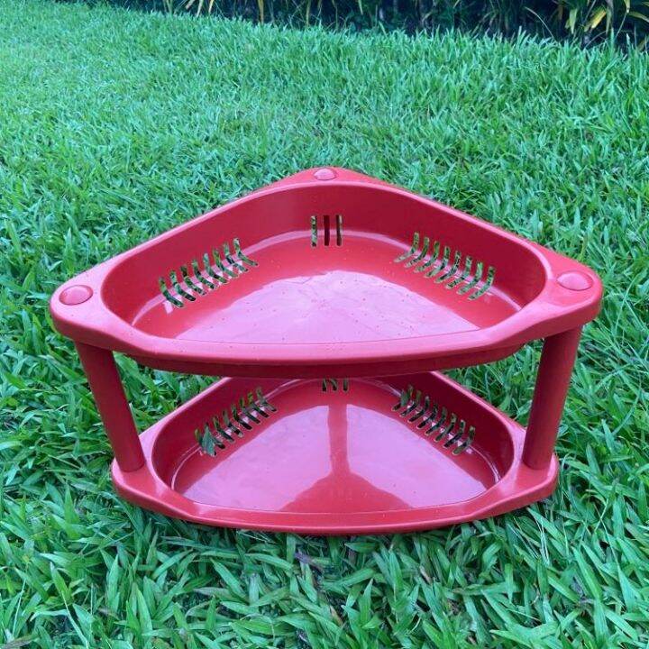 LHK 2/3/4/5 Layer Triangular Sorting Rack Stackable Rack Household ...