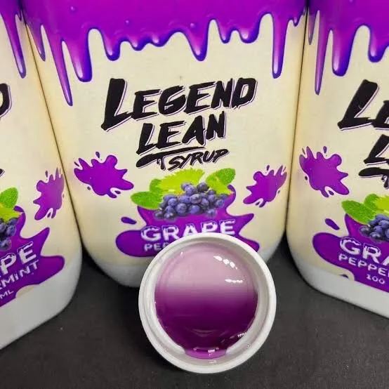 ลีนองุ่น ฟรีสติ๊กเกอร์ legend-lean รีเจ้นลีน นํ้าหวานผลไม้-กลิ่นองุ่น ...
