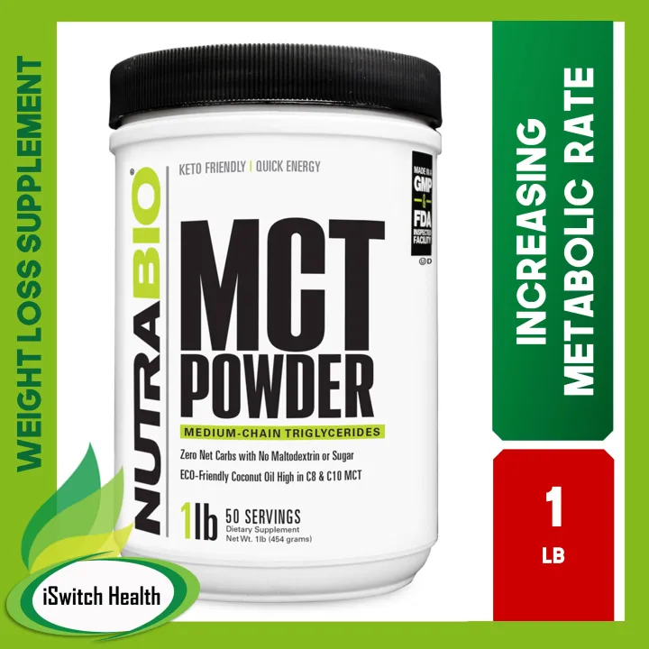 NutraBio MCT Powder - 1lb Weight and Fat Loss | Lazada PH