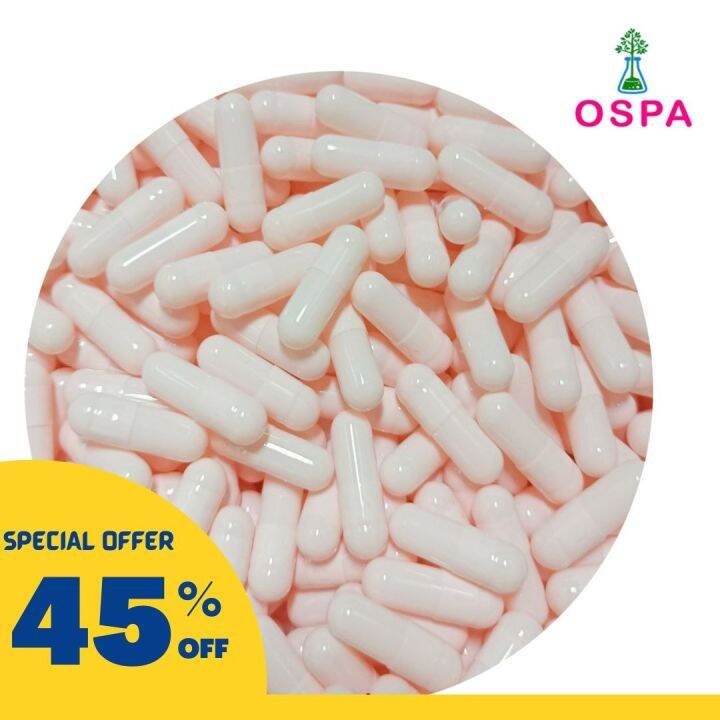 1000pcs Size 0 Super Light Pink Color- OSPA High Quality Empty Gelatin ...