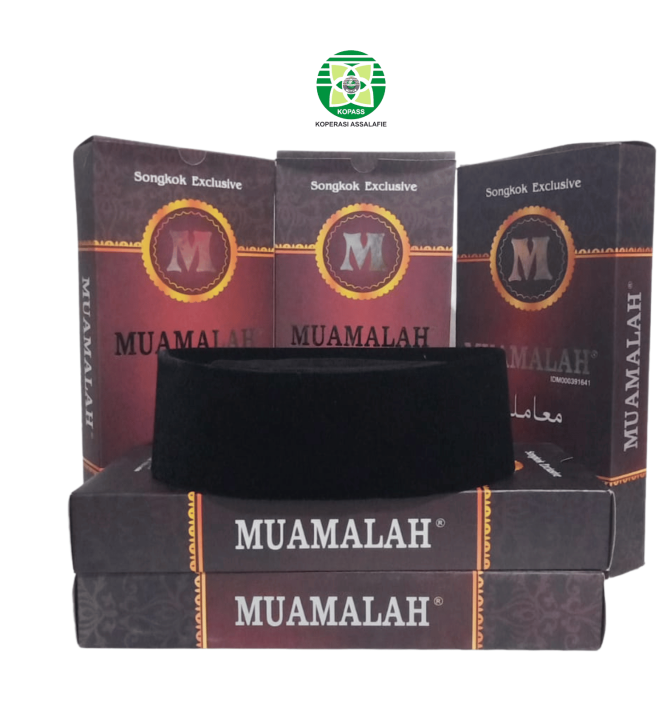 Peci Muamalah / Peci Solat / Peci Bludru / Peci Hitam Tinggi 8/9/10 ...