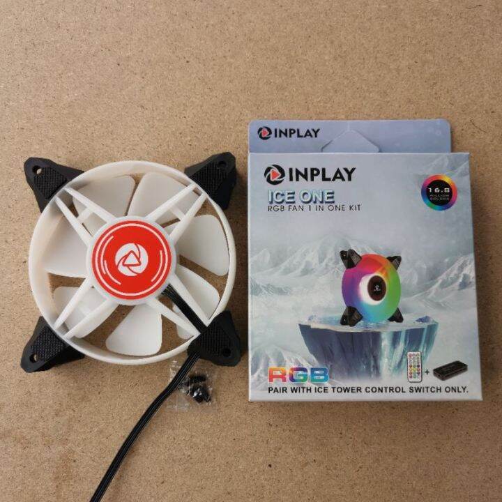 INPLAY Ice Tower RGB FAN 3 in 1 kit w/ Remote Control & Hub | Lazada PH