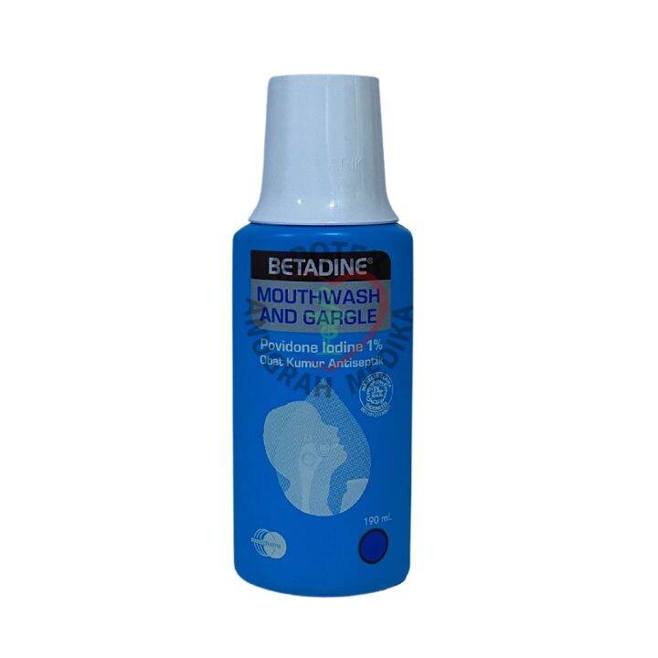 Betadine Mouthwash & Gargle 190ml | Betadine Kumur | Lazada Indonesia