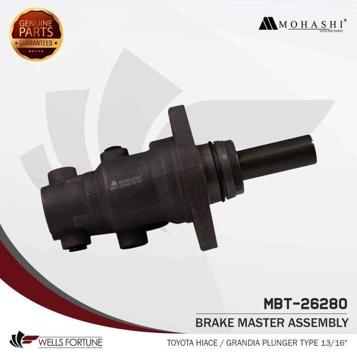TOYOTA HIACE GRANDIA PLUNGER TYPE 13/16" BRAKE MASTER ASSEMBLY MOHASHI ...