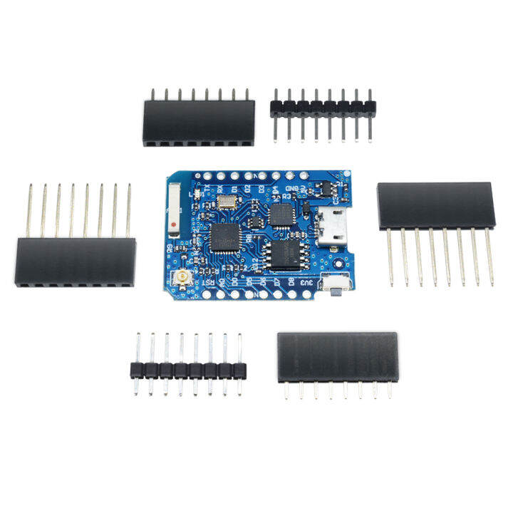 WeMos ของแท้ D1 Mini Pro # Nodemcu # ESP8266 ESP-8266EX 16MB สำหรับ ...