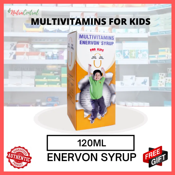 Enervon Multivitamins Syrup, 120ml -Nutracentral | Lazada PH