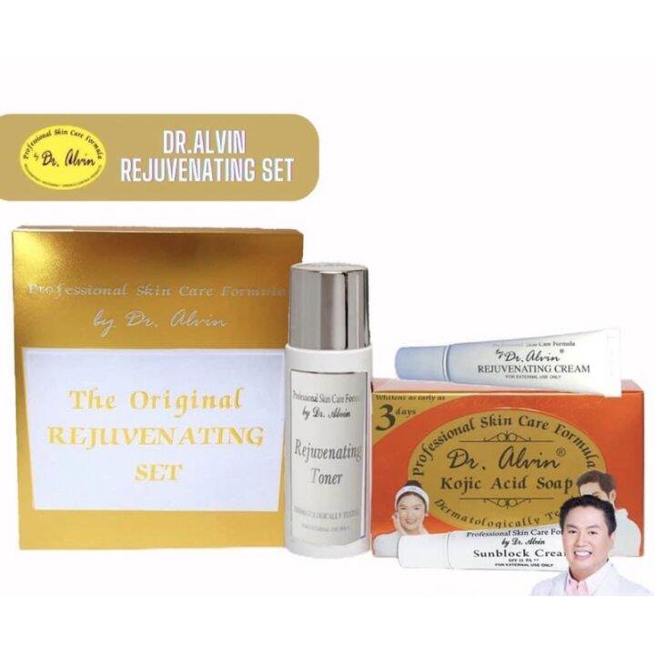 Dr. Alvin Rejuvenating Set with FREEBies | Lazada PH