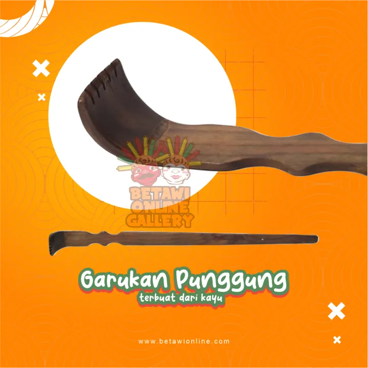 Alat Garuk Garukan Punggung Kayu Penggaruk Punggung Bahan Kayu Hitam ...