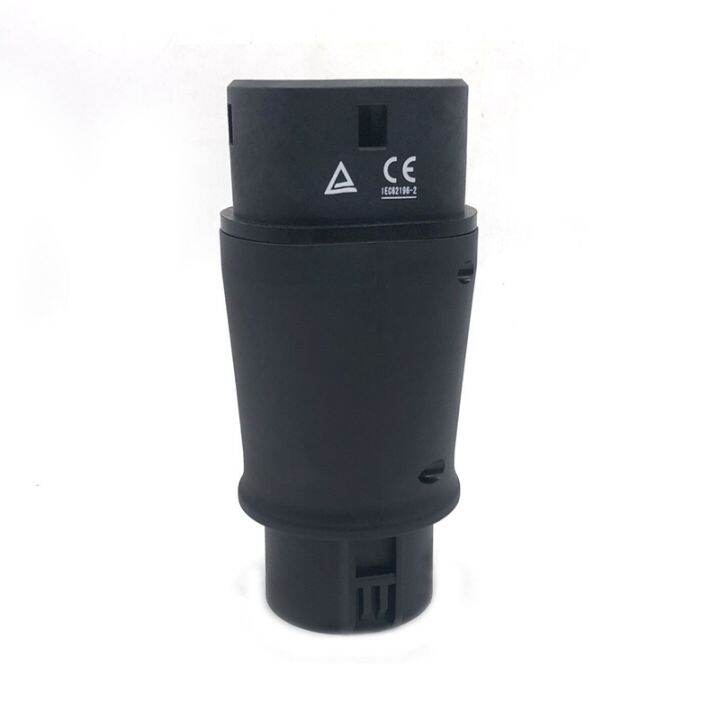 EVSE EV Adaptor 32A J1772 Type 1 to Type 2 Plug EV Adapter, Electric ...