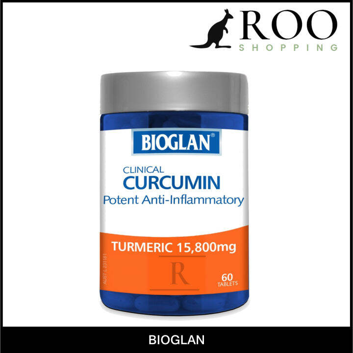 Bioglan Clinical Curcumin 60 Tablets | Lazada