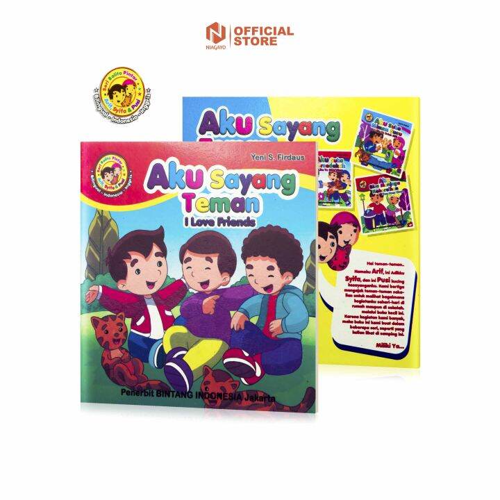Buku Anak- Buku Cerita Anak Balita Pintar Arif, Sifa, Pusi: Aku Sayang ...