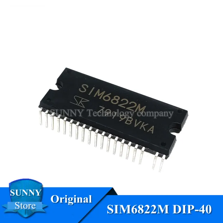 1Pcs Original SIM6822M DIP-40 SIM6822 DIP40 5A/400V High voltage 3 ...