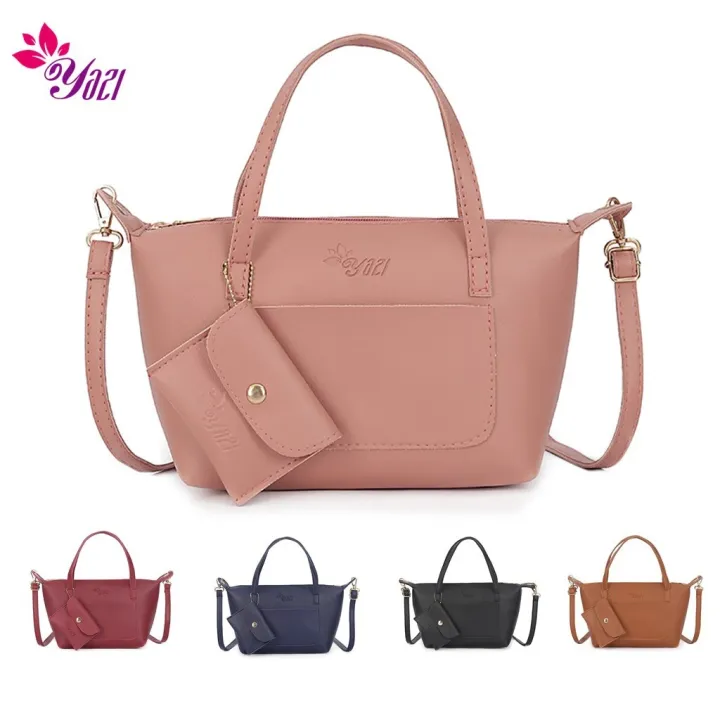 YZ Korean LiFilage Korean Shoulder Sling yazi Bag Set (2 in 1) d0002 ...