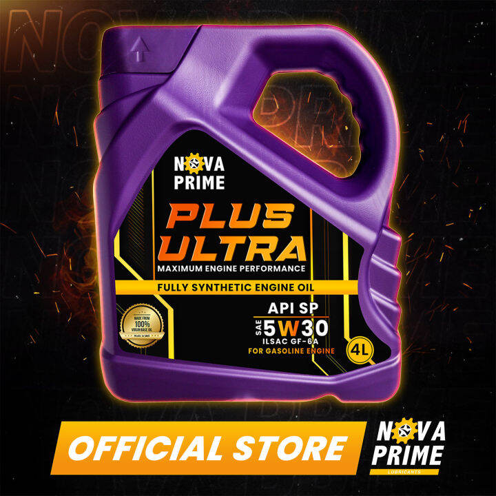Nova Prime Plus Ultra Fully Synthetic Engine Oil 1GL | Lazada PH