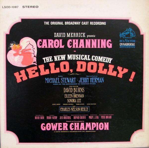 David Merrick (2) Presents Carol Channing ‎– Hello, Dolly! - The ...