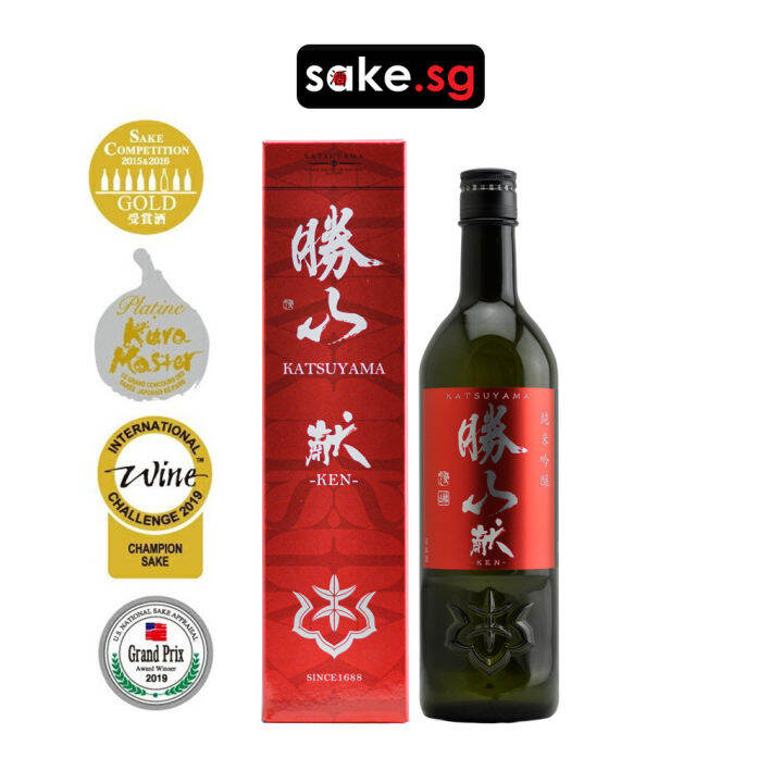 Katsuyama Junmai Ginjo Ken 16% 720ml (Gb) Japanese Sake | Lazada Singapore