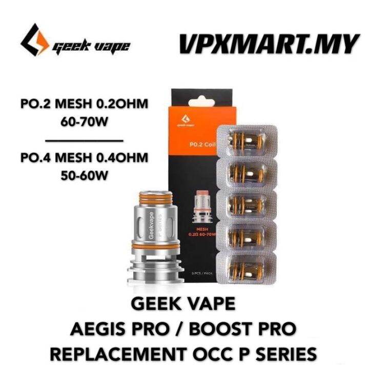 ORIGINAL GEEK VAPE (AEGIS PRO OCC / AEGIS BOOST PRO OCC)RPELACEMANT ...