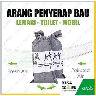 kantong arang bambu karbon aktif penghilang bau bamboo charcoal powder ...