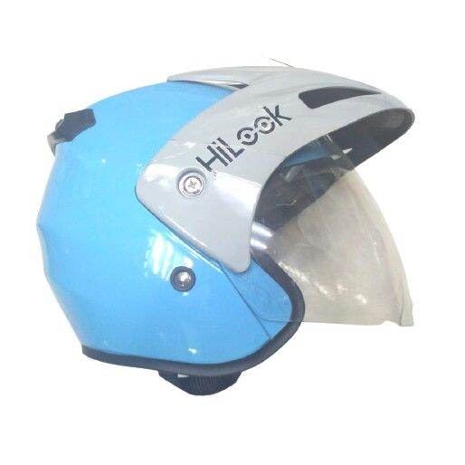 HELM MOTOR STANDARD SNI HILOOK BIRU | Lazada Indonesia