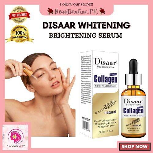 Disaar Beauty Skincare Collagen Face Serum 30mL Whitening and ...