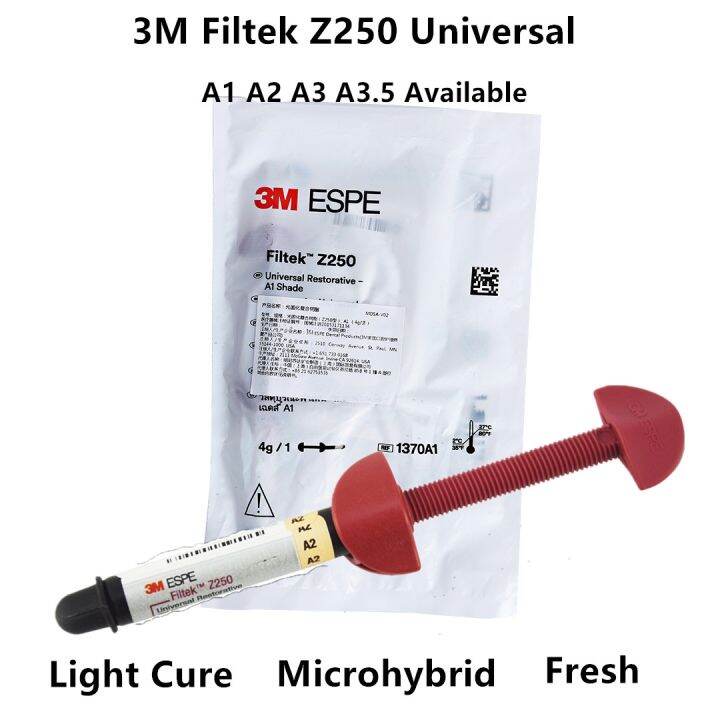 3M ESPE Filtek Z250 Dental Composite Flowable Light Cure Flow Resin ...