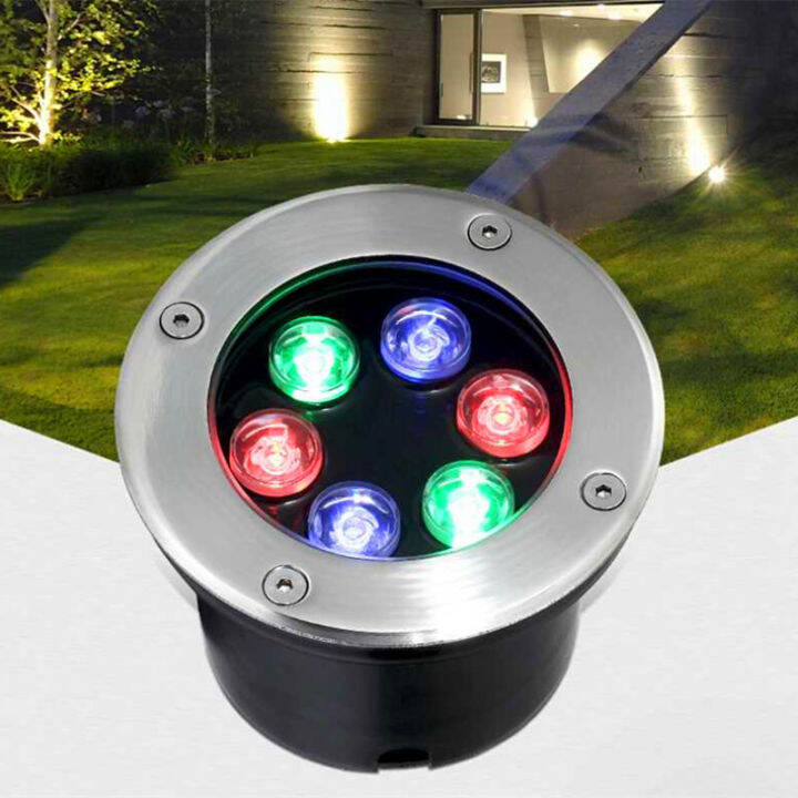 9W 12W 15W 18W Underground Light Terrace Garden Outdoor Landscape ...