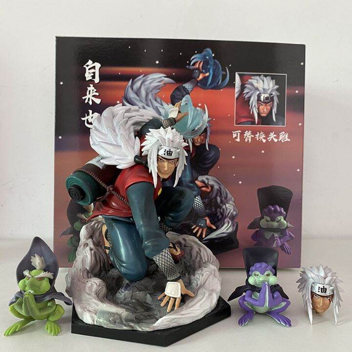 GK Naruto Jiraiya Action Figure Anime Shippuden Ninja Hama Sennin ...