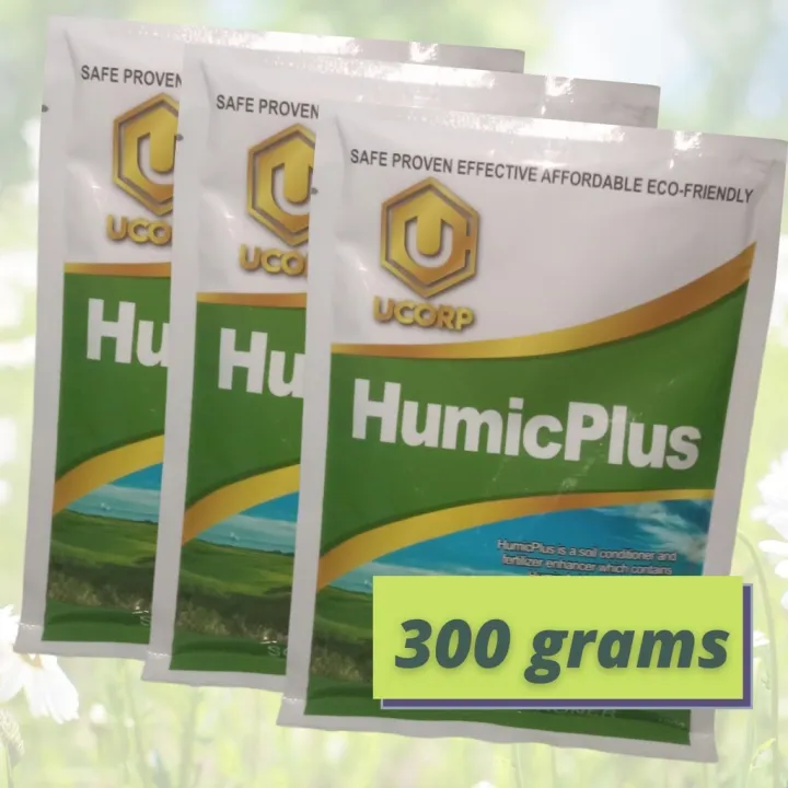 Humic Plus (3 packs x 100 grams) - Soil Conditioner and Growth ...