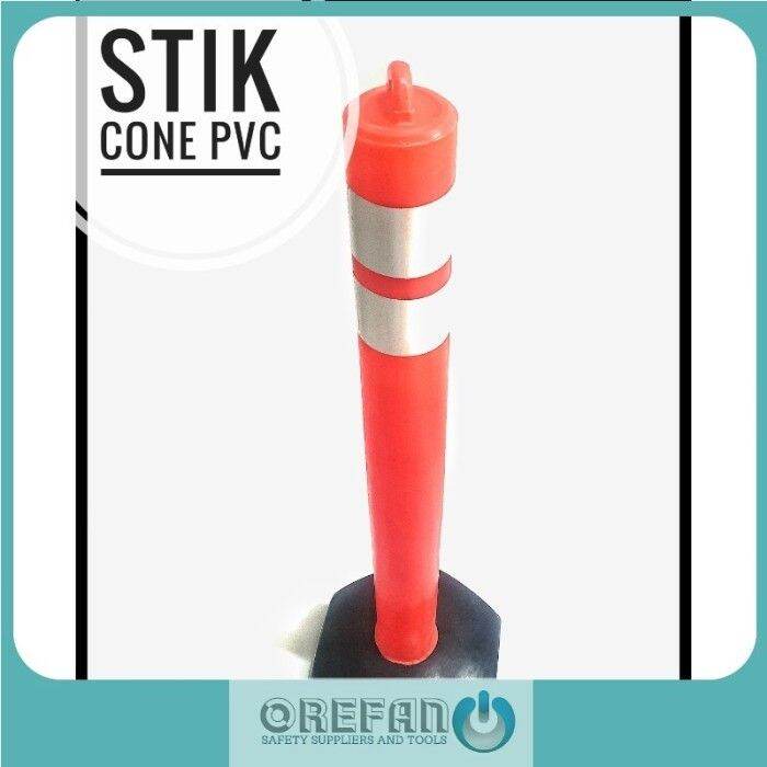 STICK BARRICADE TIANG PEMBATAS JALAN PLASTIK | Lazada Indonesia