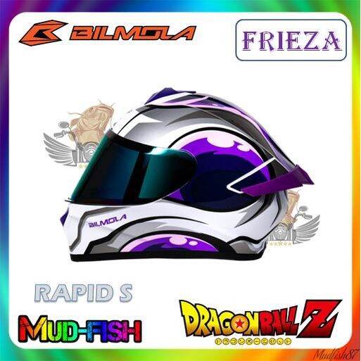 BILMOLA DRAGONBALL Z FRIEZA DRAGON BALL SPECIAL EDITION HELMET RAPID S ...
