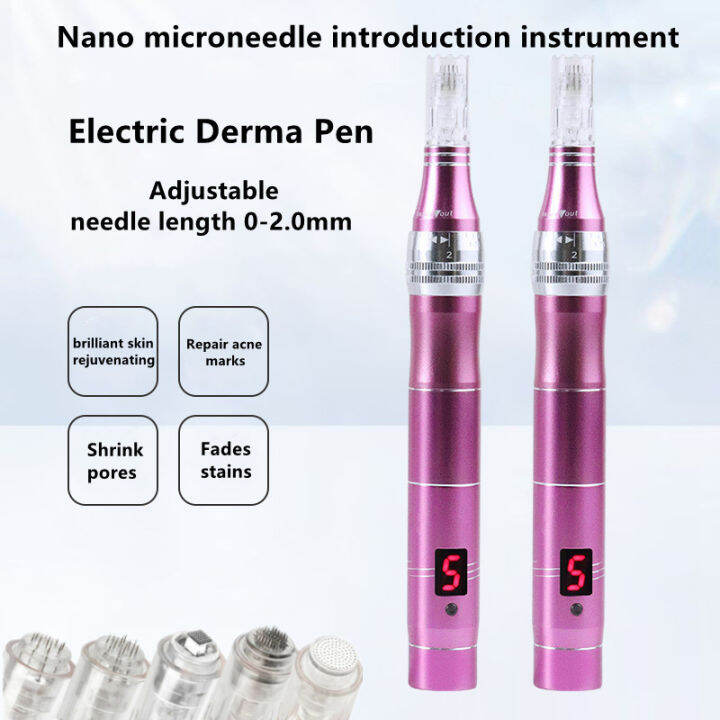 PHILIPS Electric Derma Pen Skin Whitening Wrinkle Remove Electric Micro ...
