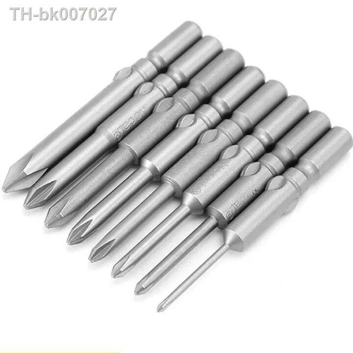 5pcs Φ5mm Round Shank Electric Screwdriver Head Phillips Magnetic ...