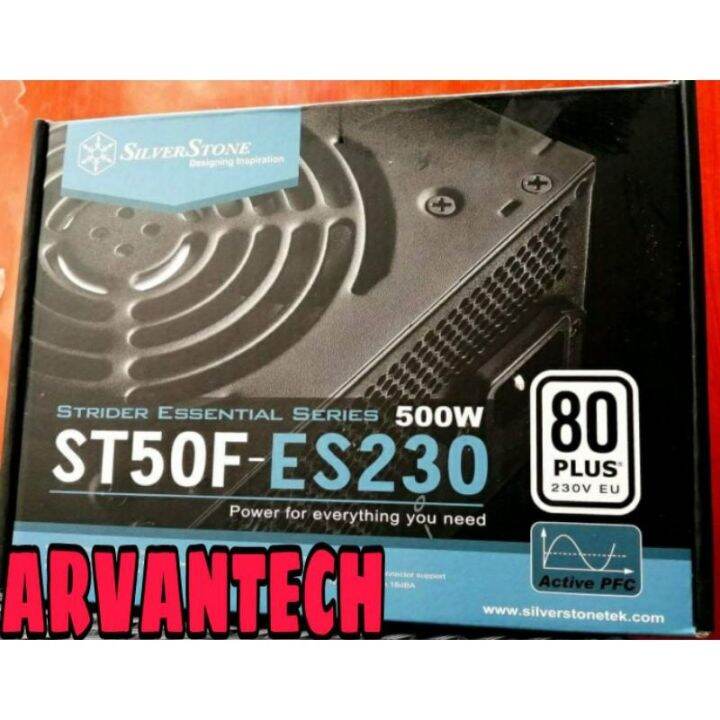 SILVERSTONE ST50F-ES230 500W 80 POWER SUPPLY V2.0 | Lazada PH