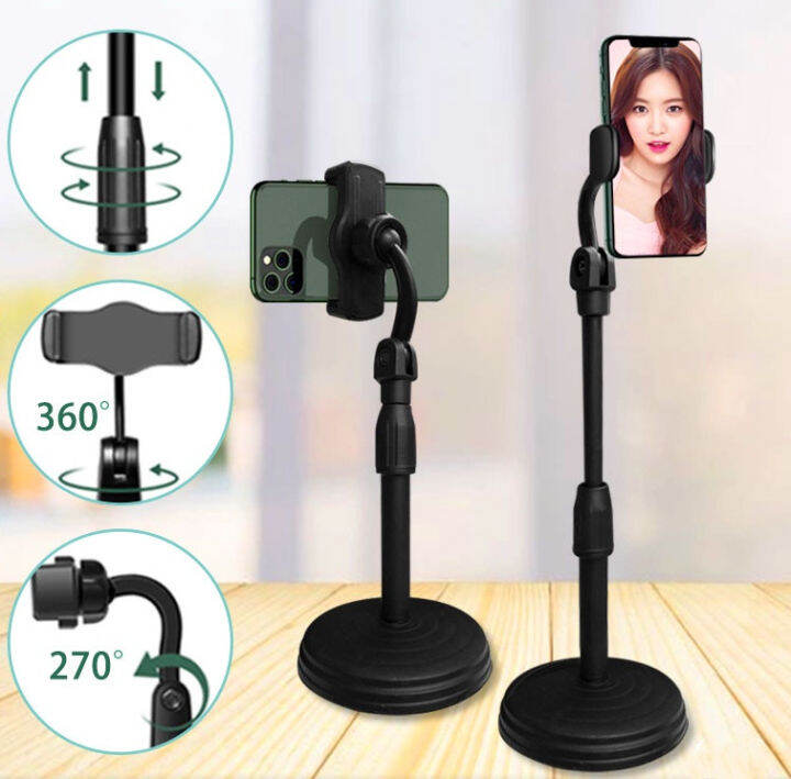 Adjustable Cellphone Desktop Phone Live Stand Phone Holder | Lazada PH