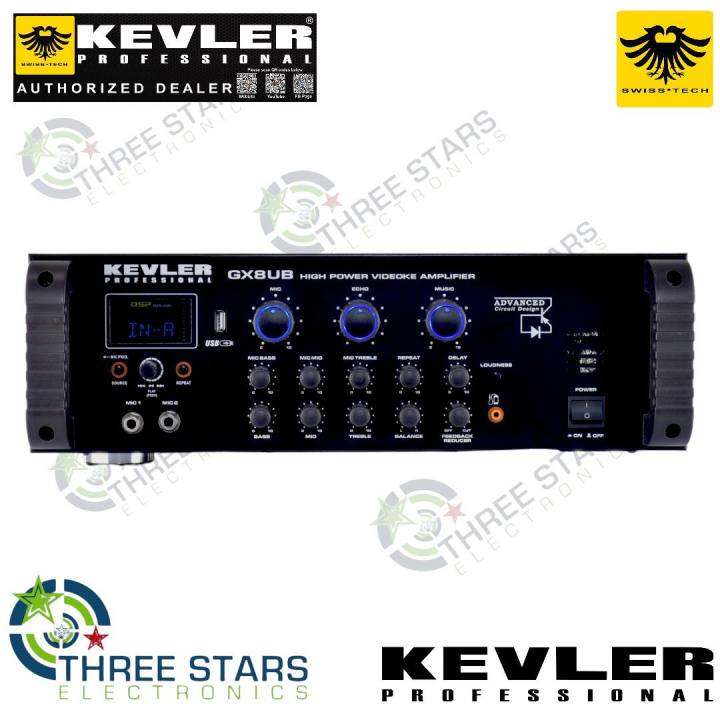 Kevler Professional GX8 and GX8UB High Powered Videoke Amplifier 900W x ...