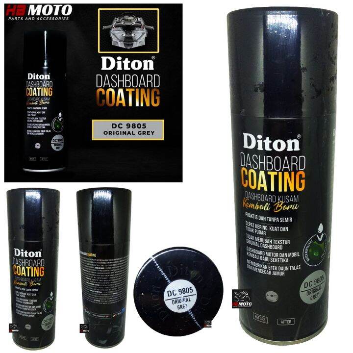 9805 Cat Semprot Diton DC 9805 DASHBOARD COATING ISI 400CC/ Cat Pilok ...