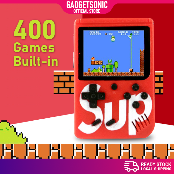 Sup Built-in 400 in 1 Retro Classic Mini Game Console Portable Gameboy ...