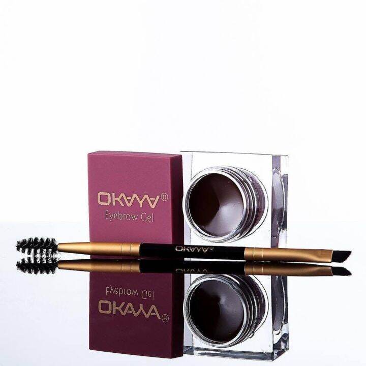 Okaya Eyebrow Gel / Gel Kening Okaya / with Free Eyebrow Brush by Okaya ...