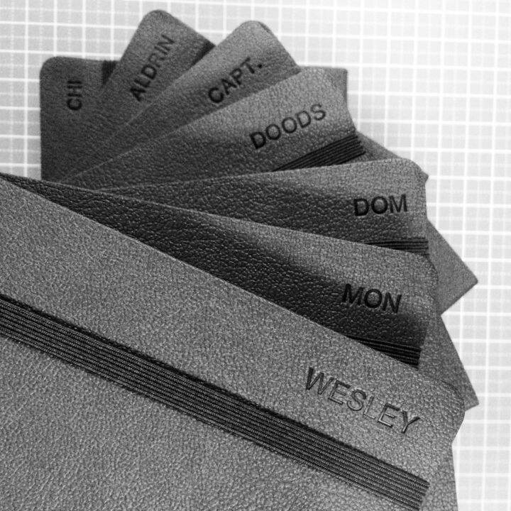 Papernotes Mini A6 Personalized Deboss Finish Notebook (Blank, Ruled ...