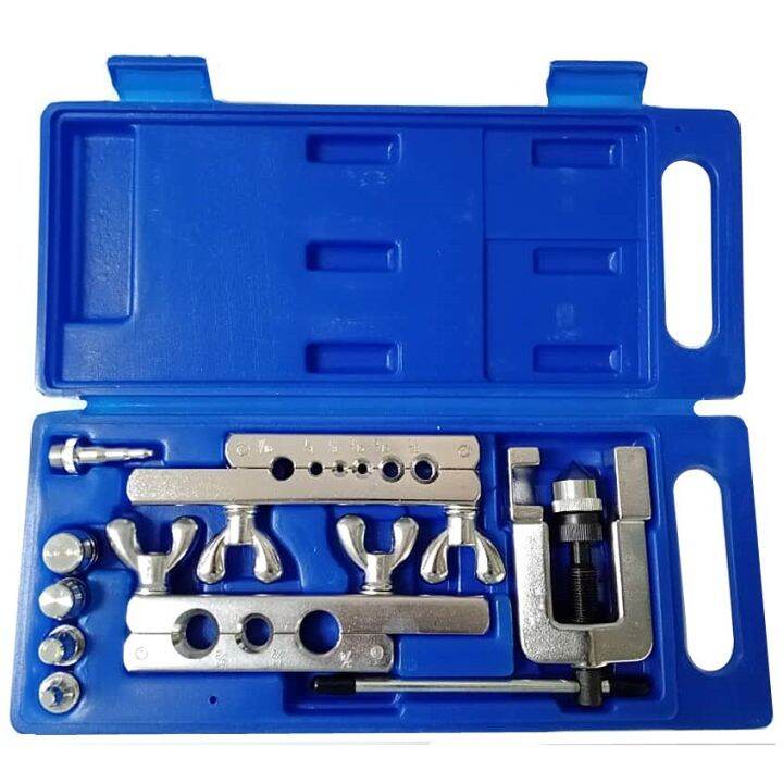 2IN1 FUNCTION COPPER PIPE TUBE FLARE NUT FLARING & SWAGING TOOLS KIT ...